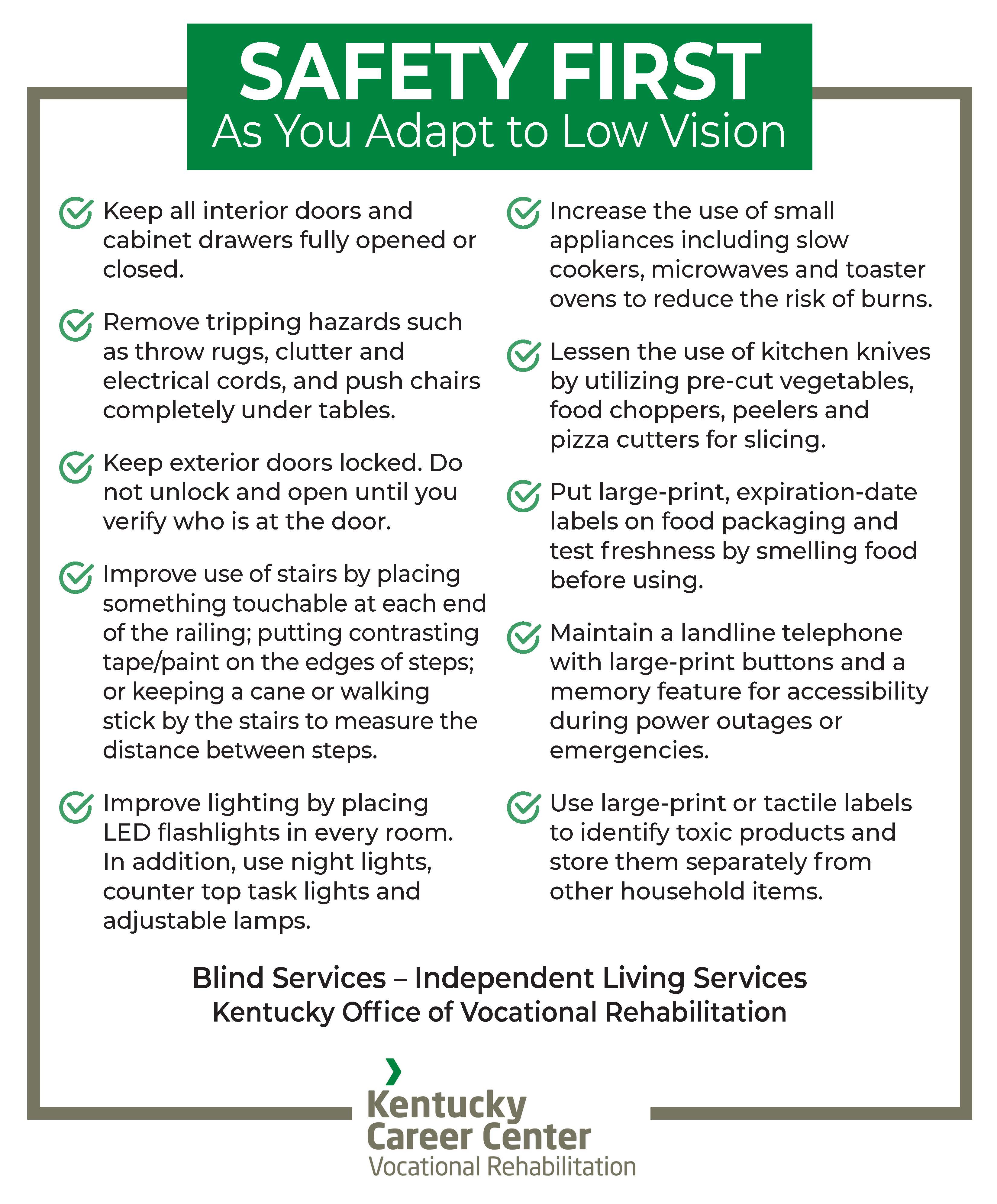 Independent Living Services and Older Individuals Who Are Blind Services - Kentucky Career Center